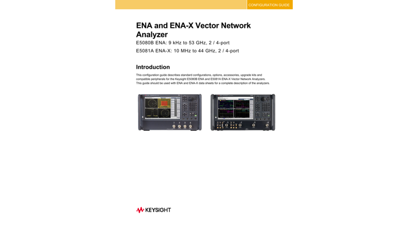 E5080B ENA 矢量网络分析仪 | Keysight